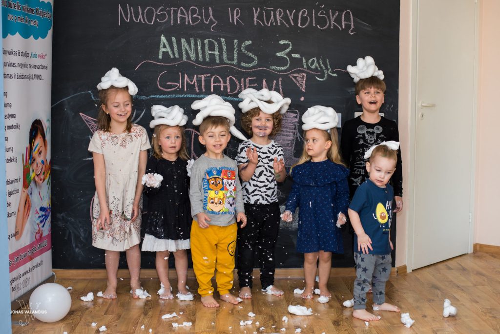 Vaikų gimtadieniai | Vaikų užimtumas renginiuose | Kuria Vaikai